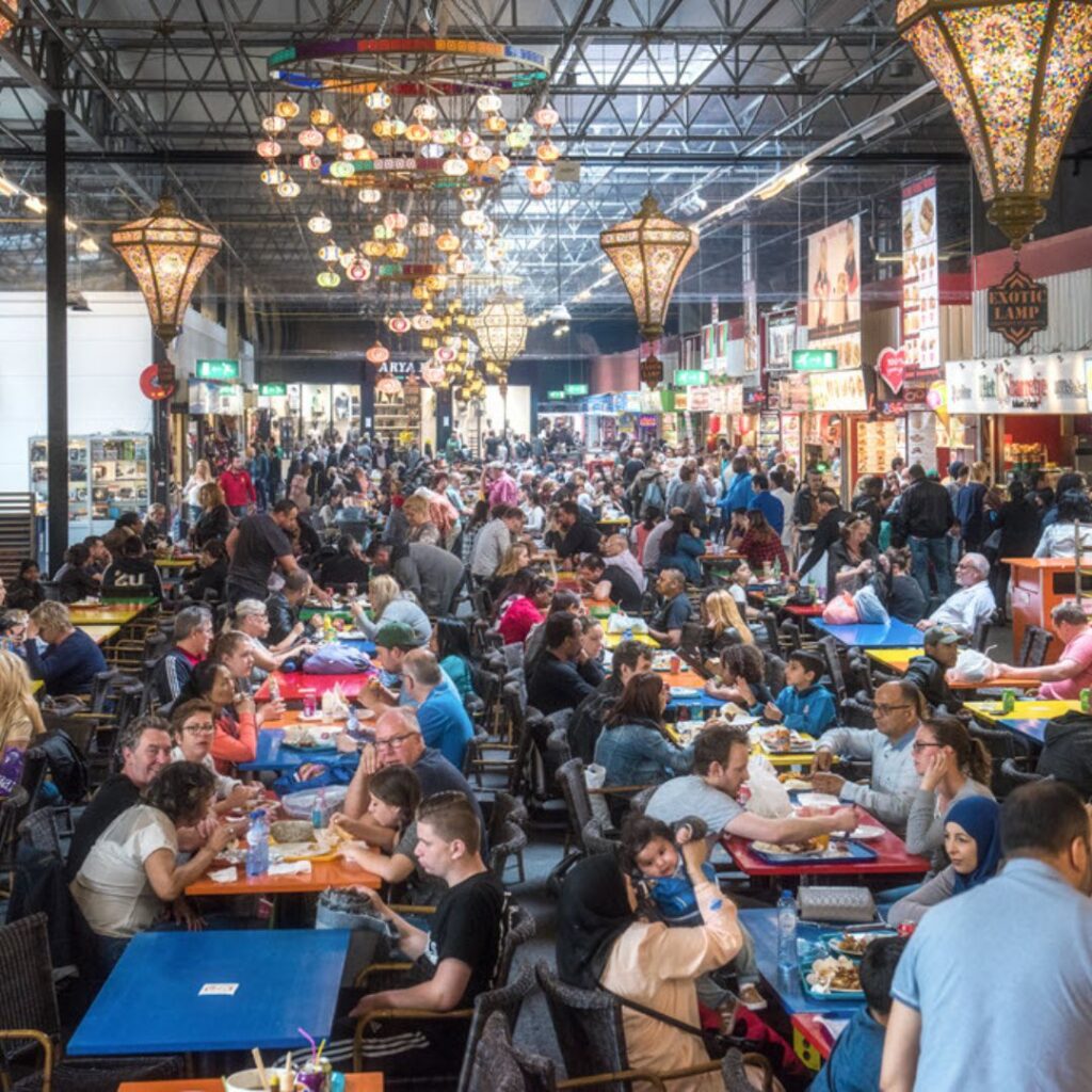 Besucherinformation über De Bazaar